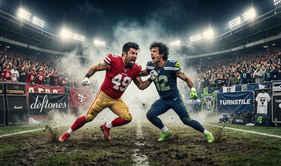 Deftones x Turnstile: times da NFL fazem batalha do Rock | TMDQA!